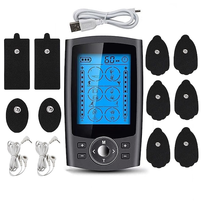 Tens Muscle Stimulator 36-Mode Electric EMS Acupuncture Body Massage ...