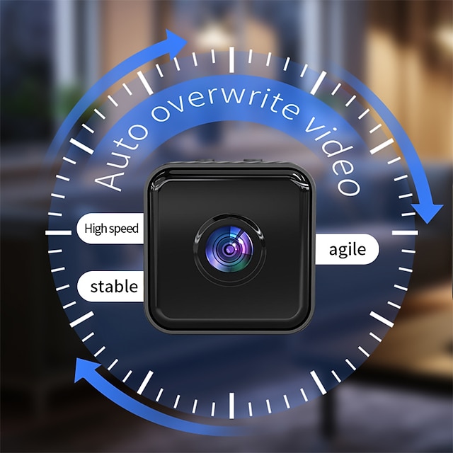 New X2 Mini Camera HD 1080P WiFi IP Camera Home Security Night Vision ...