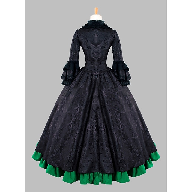 Rococo Victorian Ball Gown Party Costume Masquerade Prom Dress Plus ...
