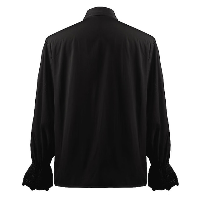 Retro Vintage Victorian Medieval Blouse / Shirt Cosplay Costume ...