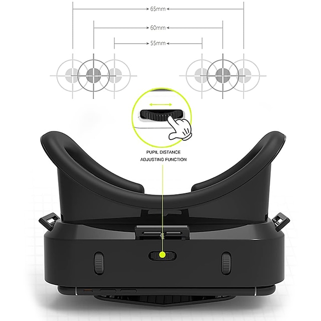 VR Headset Without Remote Control Compatible iPhone & Android Phones in ...