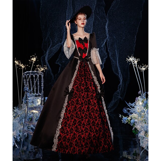 Gothic Victorian Vintage Inspired Dress Party Costume Prom Dress ...