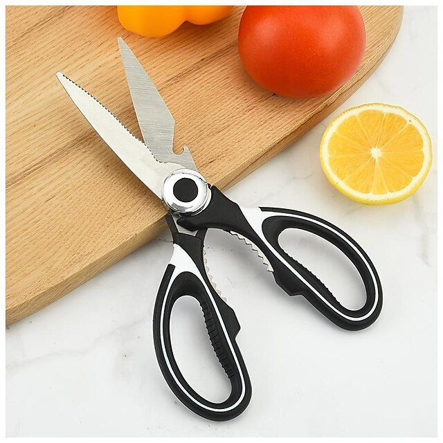 1pc BBQ Scissors, Sharp Kitchen Scissors, Stainless Steel Multipurpose ...