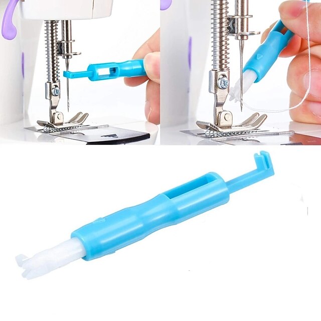 2PCS Needle Threader Stitch Insertion Tool for Sewing Machine Needle ...