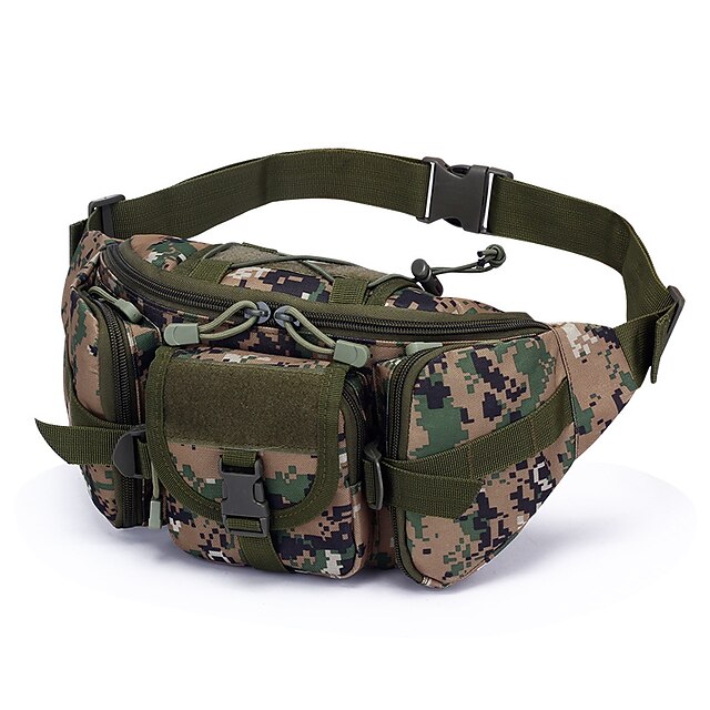 Waterproof Nylon Men Fanny Pack Tactical Military Army Waist Bag Hiking ...