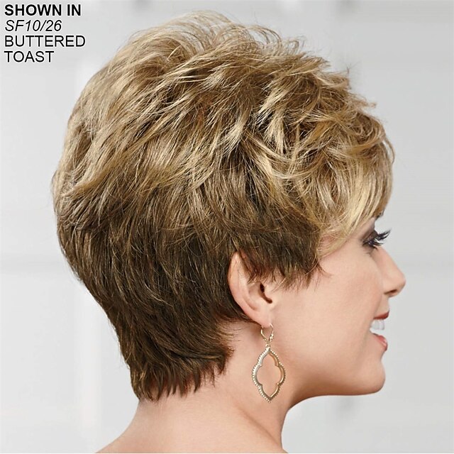 Lauren Whisperlite Wig Short Spirited Pixie Wig With Richly Texturized
