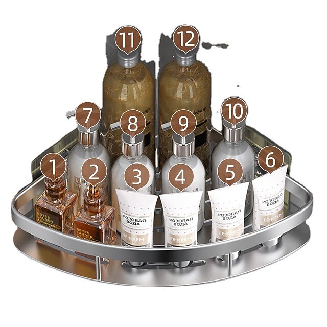 Shower Caddy Corner Shower Caddy,Triangle Towel Shower Storage Rack ...