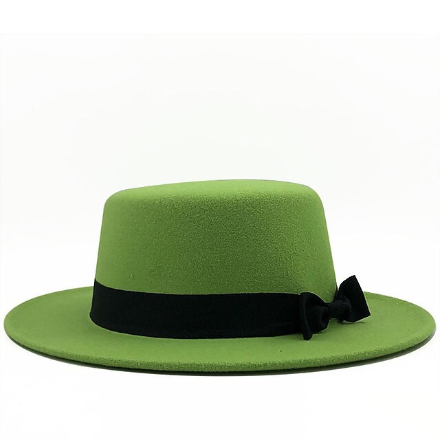 Hats Wool Fedora Hat Holiday Horse Race St.Patrick's Day Cocktail Royal ...