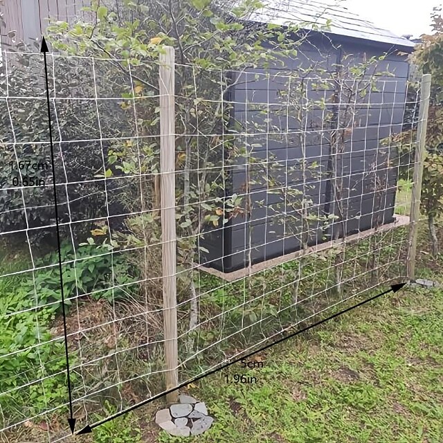 Plant Trellis Netting, Heavy-Duty Polyester Grow Net, Garden Trellis ...