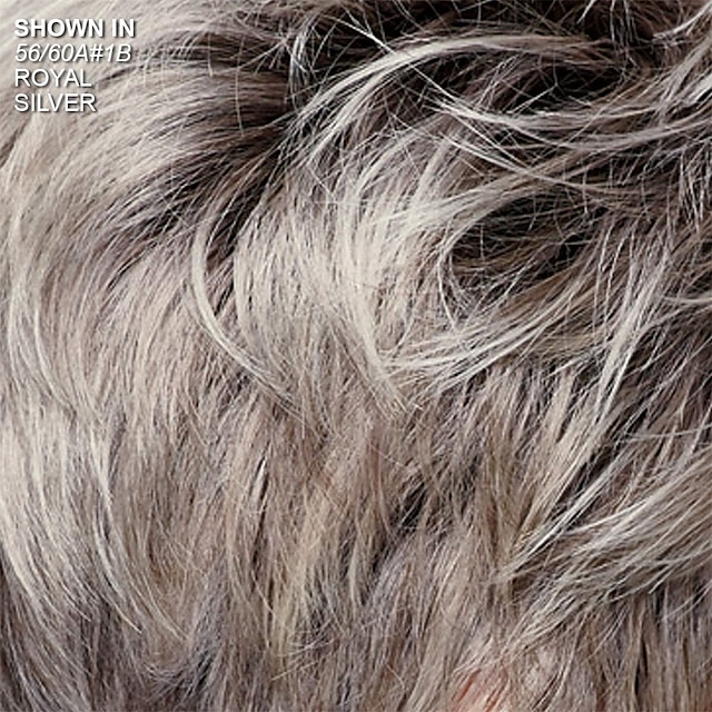 Short Bob Wig With Brow Skimming Bangs And Angled Layers Multi Tonal