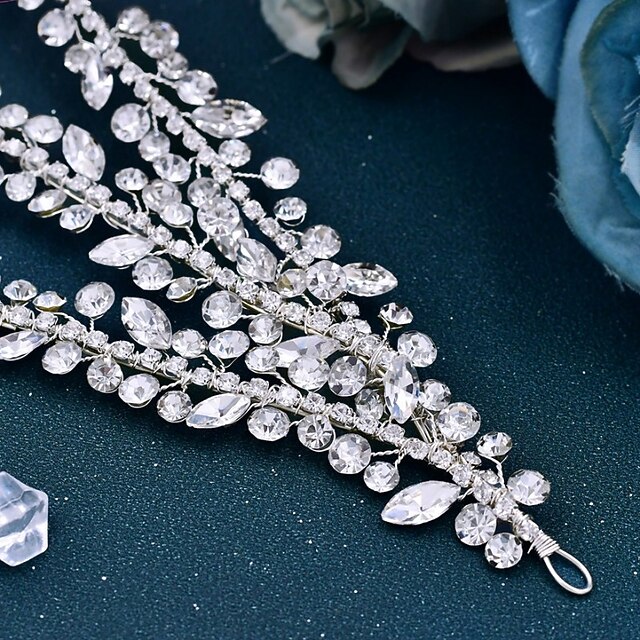 Headbands Alloy Wedding Church Classical Bridal With Crystals Headpiece ...