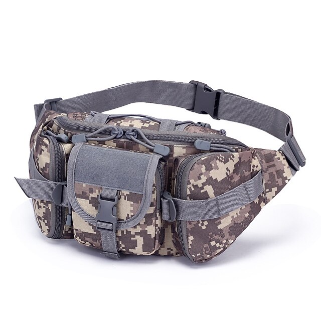 Waterproof Nylon Men Fanny Pack Tactical Military Army Waist Bag Hiking ...