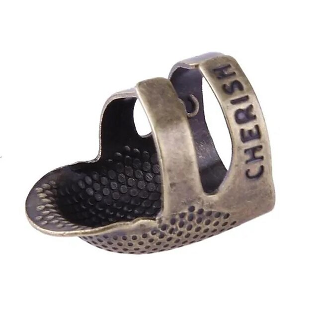1pc Sewing Thimble Finger Protector, Adjustable Copper Thimble for Hand ...