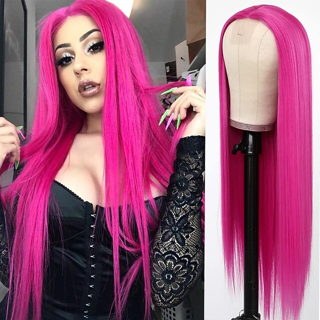 Barbiecore Movie Wigs 613 Blond Synthetic Wig Long Straight Blond Wig ...