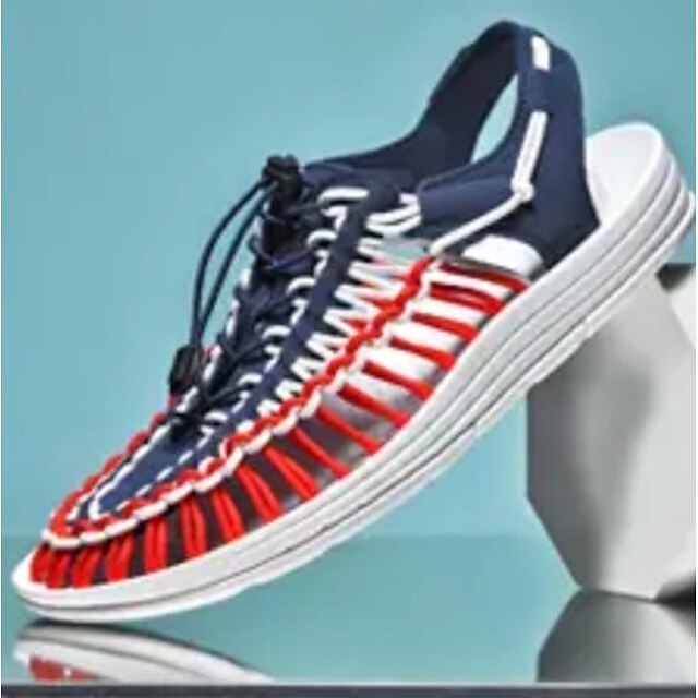 Men's Braided Rope Sports Sandals – Breathable Outdoor Water Shoes with ...