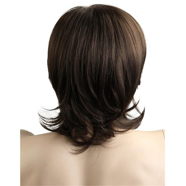 Men's Wig with Long Curl and Partial Fringe 2025 - $27.99