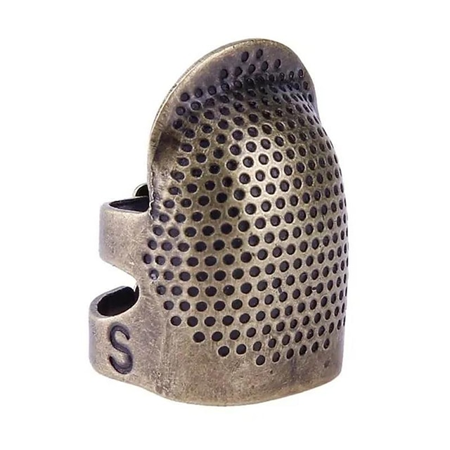 1pc Sewing Thimble Finger Protector, Adjustable Copper Thimble for Hand ...