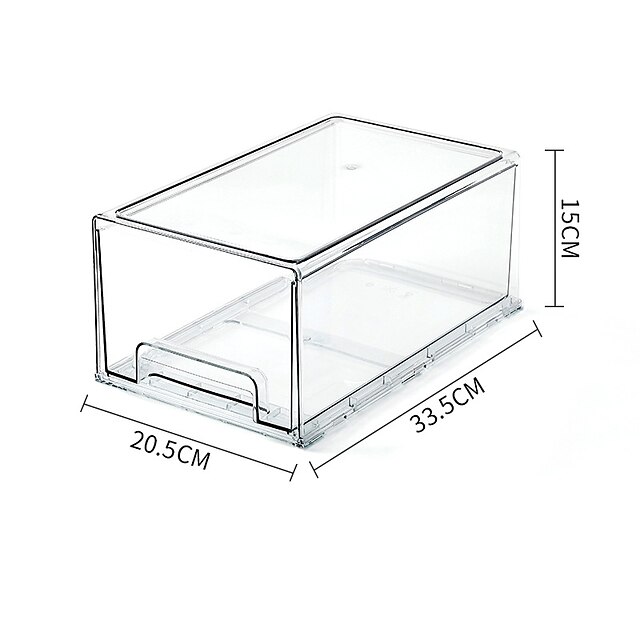 Refrigerator Drawer Storage Partition Board Storage Box Vegetable And ...