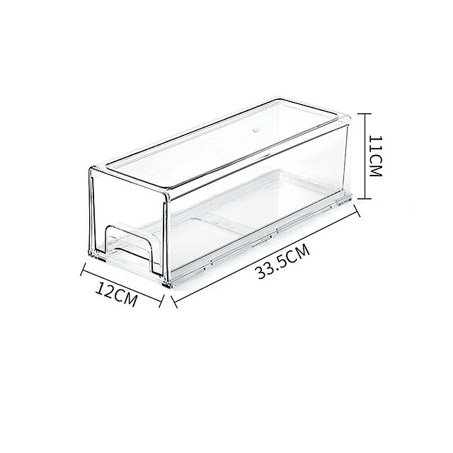 Refrigerator Drawer Storage Partition Board Storage Box Vegetable And ...