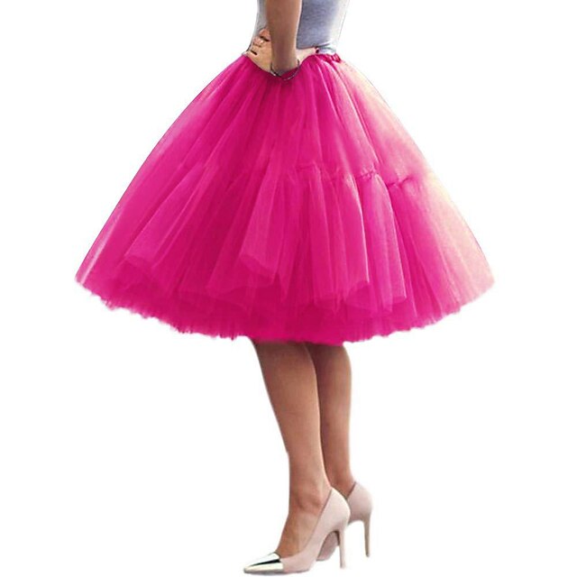 Carnival Costume Petticoat Hoop Skirt Tutu Under Skirt Retro Vintage ...