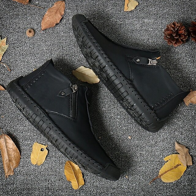 Men's Shoes Boots Loafers & Slip-Ons Retro Penny Loafers Handmade Shoes ...