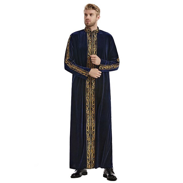 Men's Robe Thobe / Jubba Religious Saudi Arabic Arabian Muslim Ramadan ...