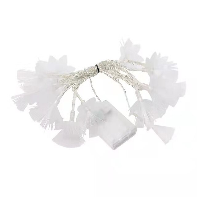 Elegant Wedding Party Reception Flower LED Fiber Optic String Lights ...