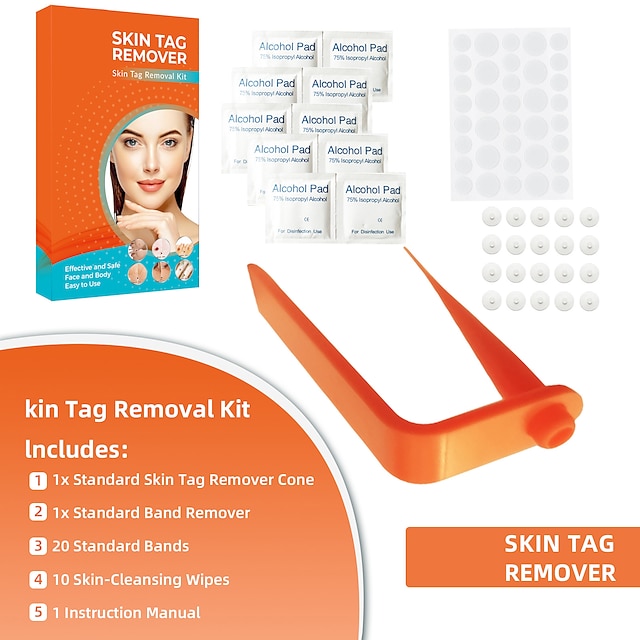 Painless Safe Skin Tag Remove Device Kit Micro Tags Size (2mm to 4mm ...