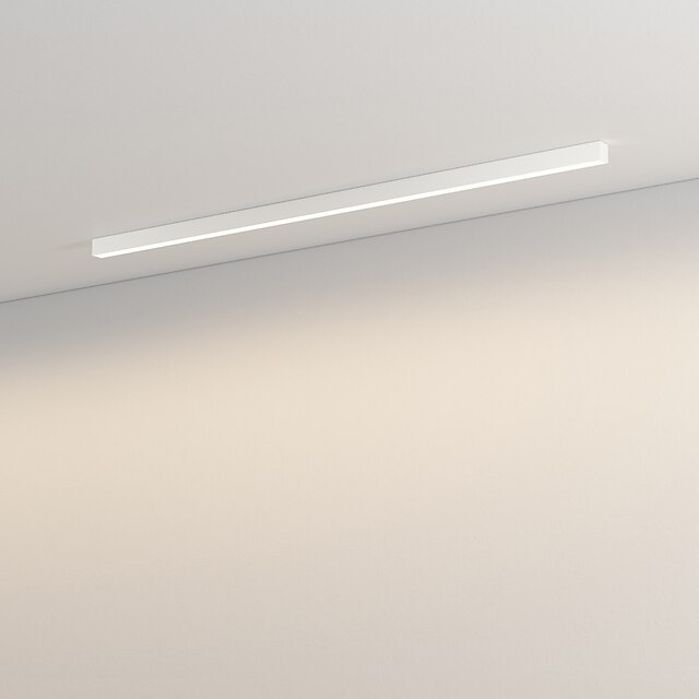 LED Ceiling Light 60cm 80cm Line Design Acrylic Metal Ceiling Lights ...