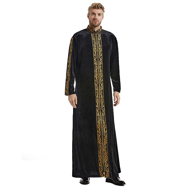 Men's Robe Thobe / Jubba Religious Saudi Arabic Arabian Muslim Ramadan ...