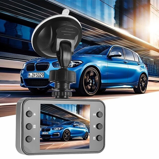 K6000 1080p New Design / Full HD Car DVR 120 Degree Wide Angle 2.4 inch ...