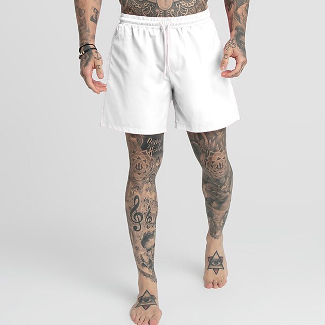 Men's Athletic Shorts Active Shorts Shorts Casual Shorts Drawstring ...