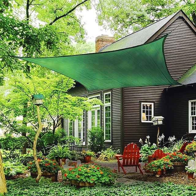 Green Sun Shade Cloth, Dense Shading Heat Insulation Net, Shading Cloth ...