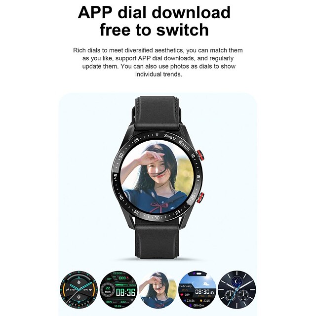 HW20 Smart Watch Smartwatch Men Woman Bluetooth Fitness Bracelet Heart ...