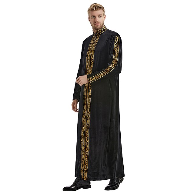 Men's Robe Thobe / Jubba Religious Saudi Arabic Arabian Muslim Ramadan ...