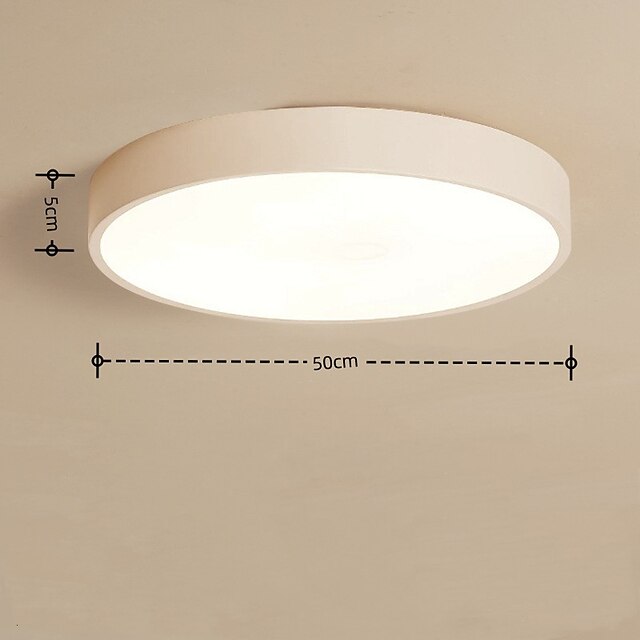 LED Ceiling Light Macaron Dimmable 40cm/50cm/60cm Ceiling Lights for ...