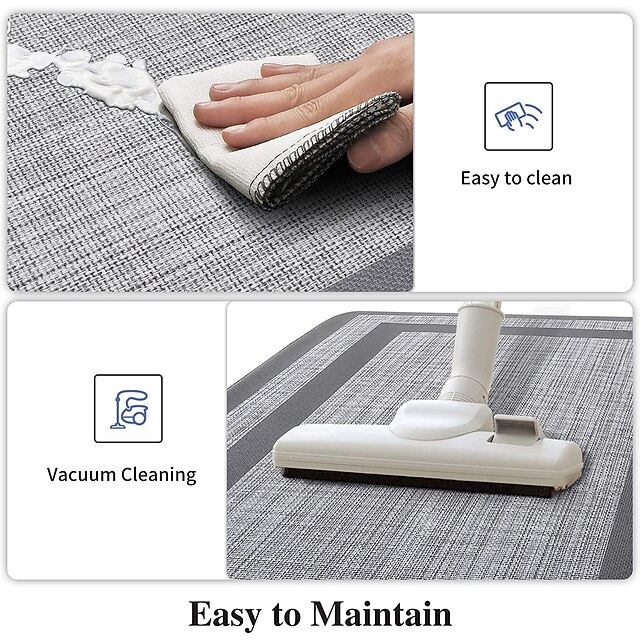 Cobblestone Pattern Door Mat Floor mats Washable Rugs Kitchen Mat Anti ...