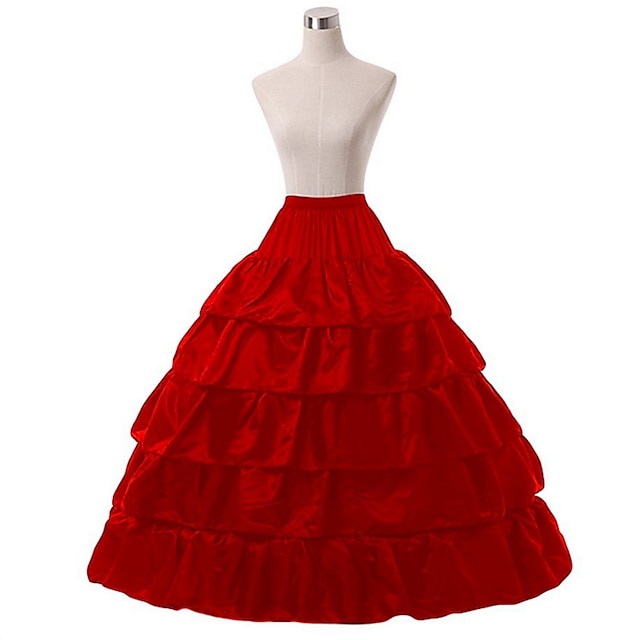 Rococo Victorian Floor Length Petticoat Hoop Skirt Under Skirt ...