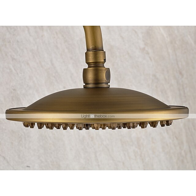 Vintage Shower Faucet Set 8" Shower Head, Shower System Retro Rainfall ...