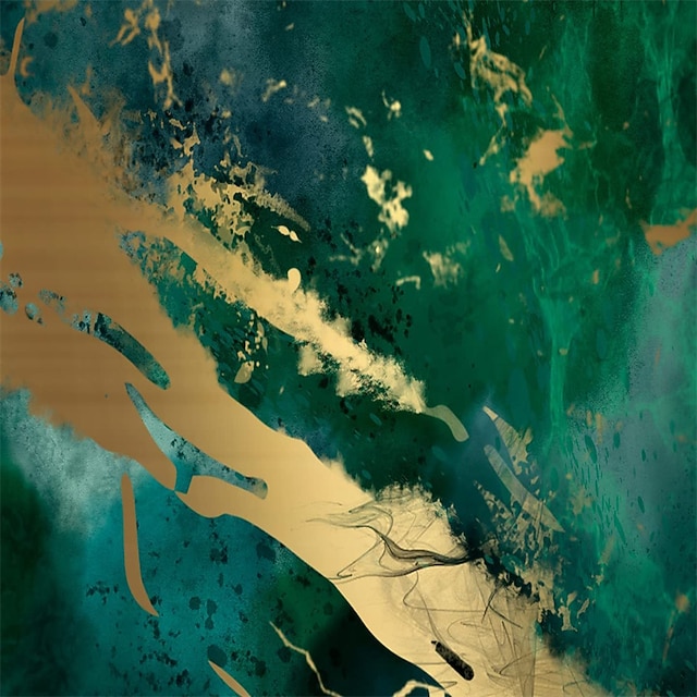 cool wallpapers muurschildering abstract marmer groen wandbekleding ...