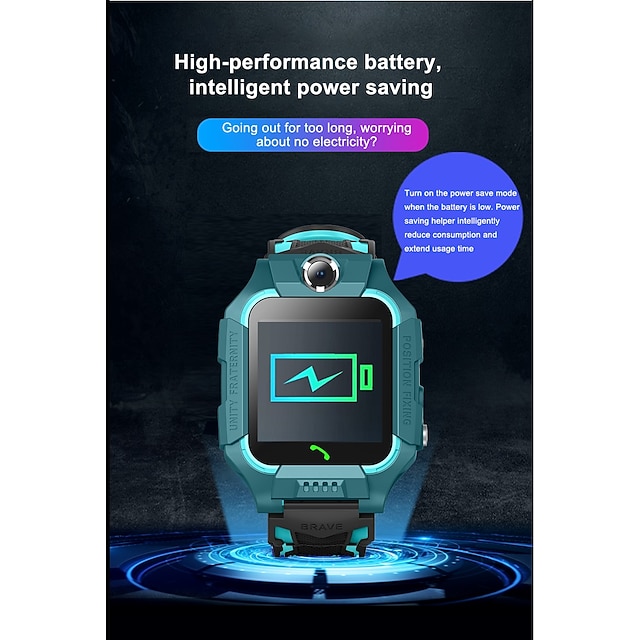 Q19 Smart Watch 1.44 inch Kids Smartwatch Phone Timer Call Reminder ...