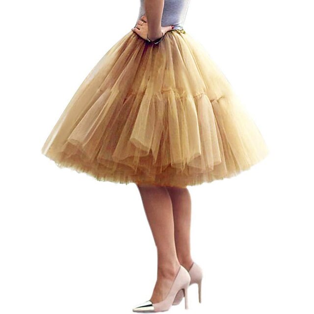 Carnival Costume Petticoat Hoop Skirt Tutu Under Skirt Retro Vintage ...