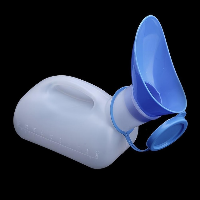 Portable Urinal Potty Bottle With Lid For Cars, Emergency, Travel ...