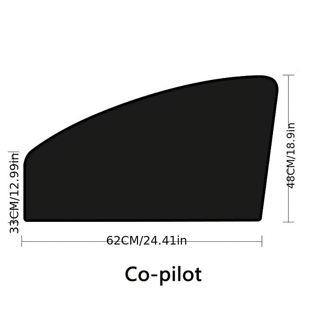 Universal Car Window Sunshade, Magnetic Suction Window Sunshade Heat ...