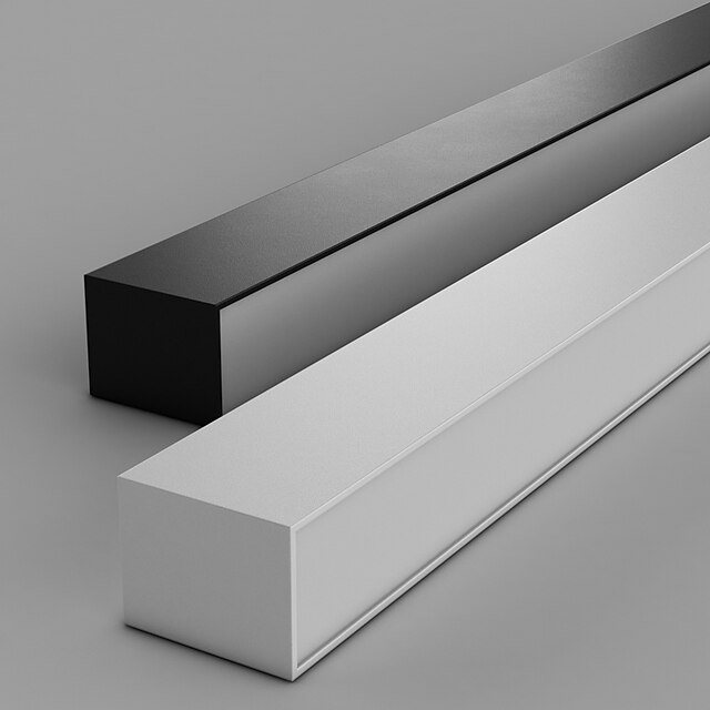 LED Ceiling Light 60cm 80cm Line Design Acrylic Metal Ceiling Lights ...