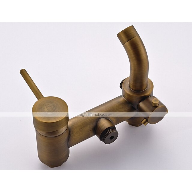 Vintage Shower Faucet Set 8" Shower Head, Shower System Retro Rainfall ...