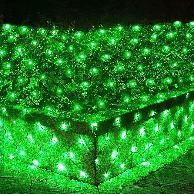 LED Net String Light IP65 6Mx4M 3Mx2M Led Flexible Net Fairy String ...