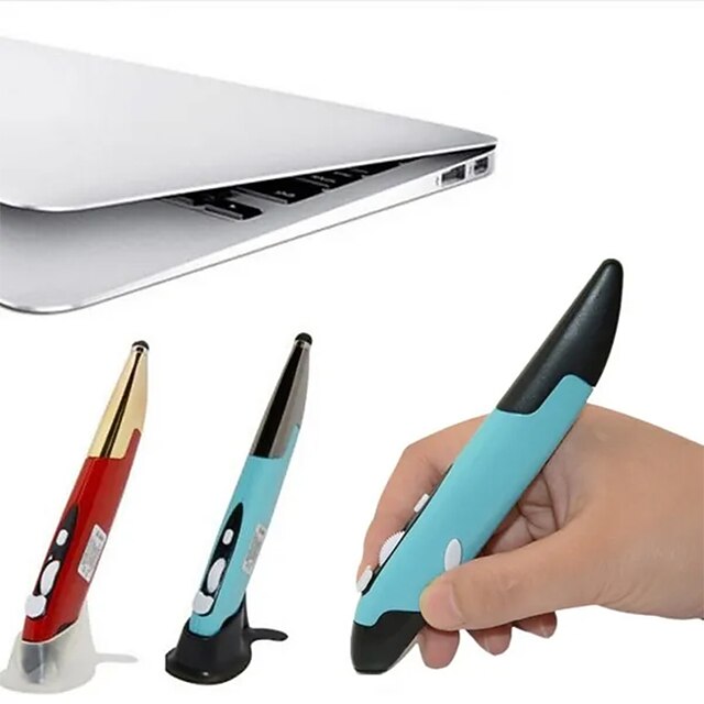 2.4GHz USB Wireless Optical Pen Mouse Smart Mouse for PC Laptop ...
