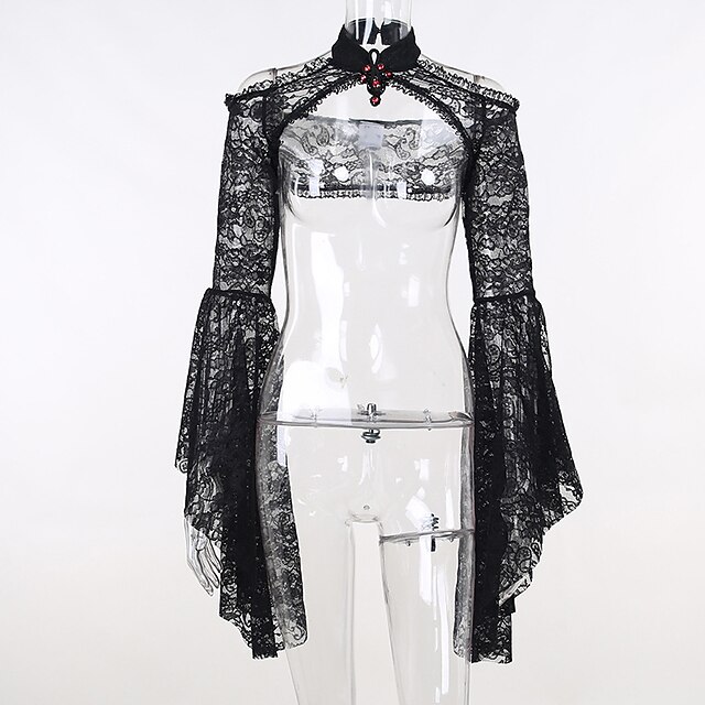 Gothic Lolita Y2K Year 2000 Masquerade Shawls Witch Goth Girl Fancy ...