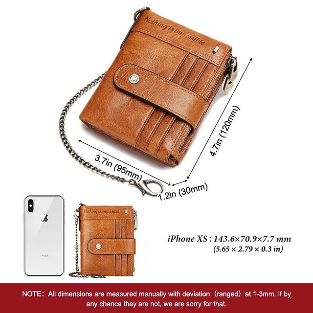 HUMERPAUL Men Wallets Slim Leather Bifold Hasp Short Male Purse Coin ...